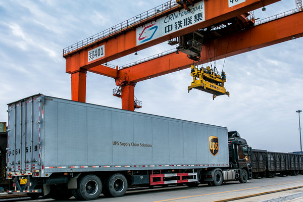 Ups avvia treno container tra Duisburg e Hong Kong-Europa - TrasportoEuropa