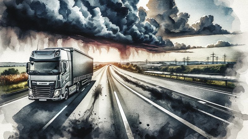 European road freight rates fall in the first quarter of 2025 ...