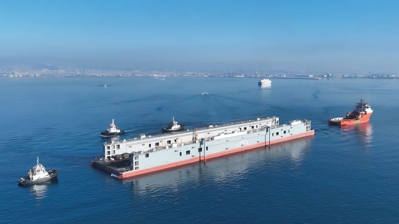 Naples port welcomes new dry dock from Qatar - TrasportoEuropa