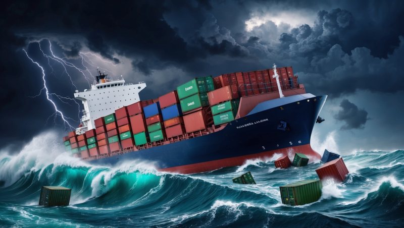 Severe weather at Good Hope tosses 44 containers into the sea ...