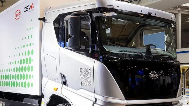 Ceva to use Byd electric trucks in Europe starting in 2025 ...